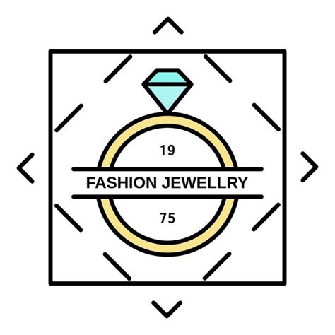 Premium Vector Fashion Ring Jewelry Logo Outline Fashion Ring Jewelry