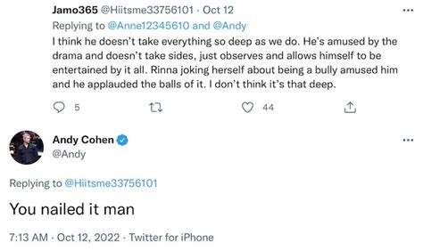 Andy Cohen On Why He Applauded Lisa Rinnas Bully Post