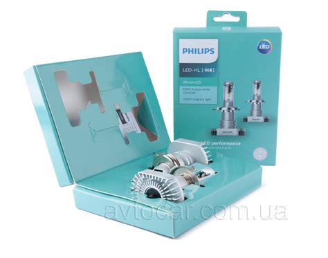 Philips Ultinon LED +160% H4 2шт 11342ULWX2 (ID#644883727), ціна: 5106 ...
