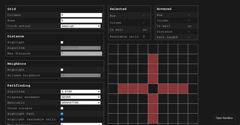 D Game Grid Interactive Demo Codesandbox
