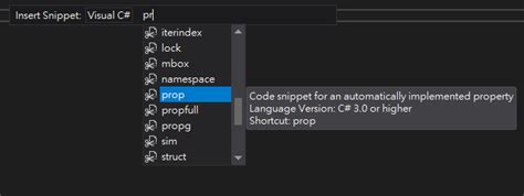 Tips Resharper Code Snippet 輸入問題 黑暗執行緒