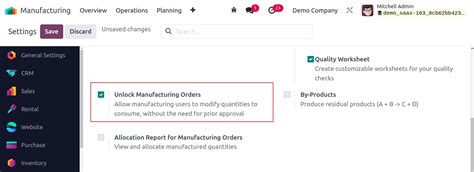 Manufacturing Orders In Odoo Manufacturing Odoo V Enterprise Edition Book
