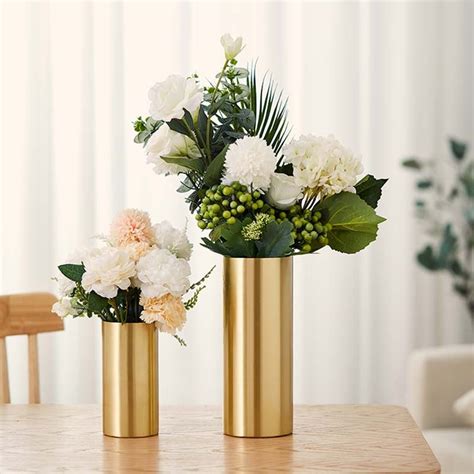 Add Elegance And Sophistication To Your Space With Our Brass Vase
