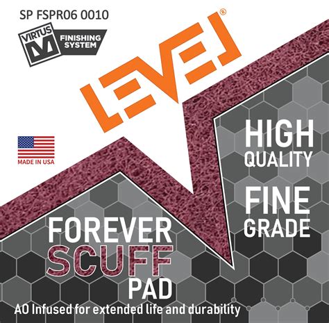 Forever Scuff Pad 6 25pk Level Finish