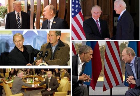 ბილ კლინტონიდან ჯო ბაიდენამდე ვლადიმერ პუტინის ურთიერთობის საგა აშშ ის პრეზიდენტებთან ფოტოები