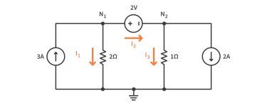 Special Case Of Kcl Supernode Analysis Circuitbread