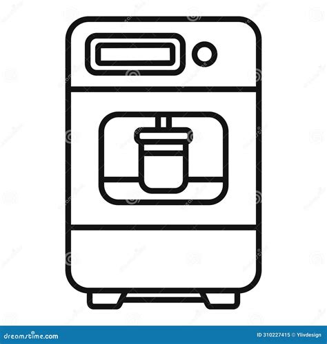 Nasal Concentrator Icon Outline Vector Flow Care Nasal Stock
