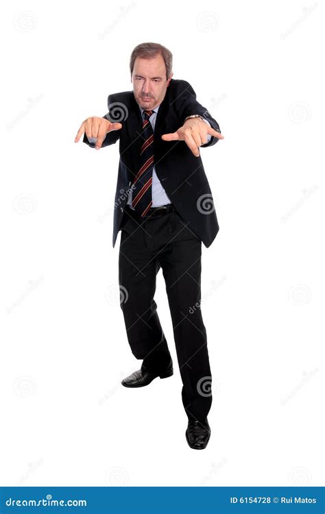 Business Man Gesturing Stock Photo Image Of Adult Forties