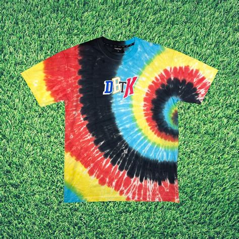 Dbtk Rare Tie Dye Tee Mens Fashion Tops And Sets Tshirts And Polo Shirts On Carousell