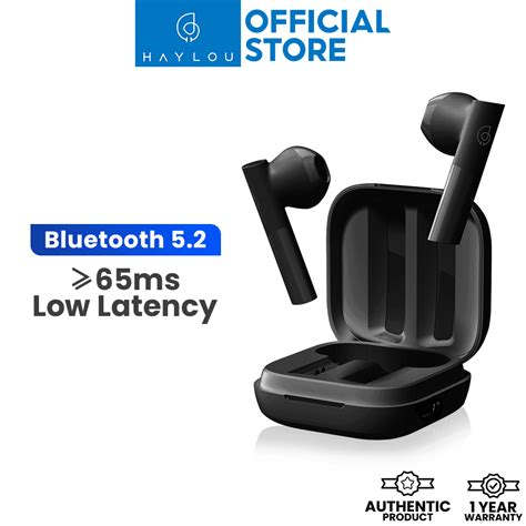 Haylou GT6 True Wireless Earbuds Semi In-Ear Bluetooth Earphones 65ms ...