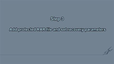 How To Decrypt Protected Rar File With Rar Password Recovery Youtube