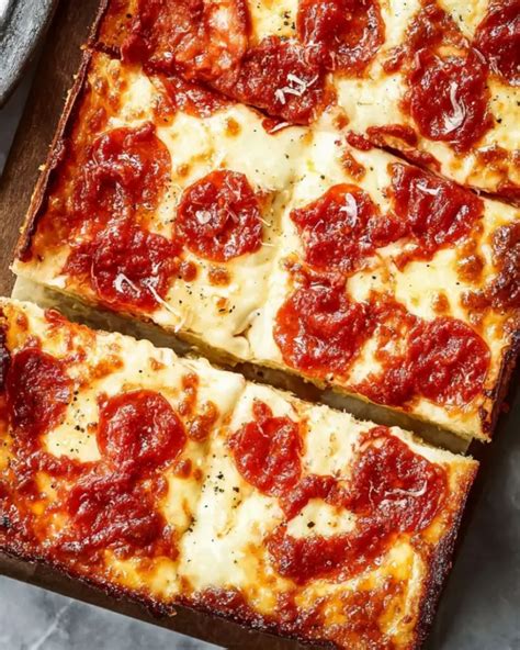 Detroit Style Pizza Easy Recipes Ideas