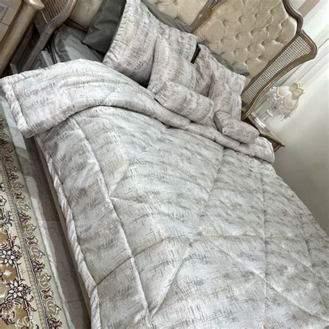 خرید و قیمت روتختی پتینه 10 تکه روحا با دوخت کامپیوتری و لحاف بزرگ از غرفه روفرشی کشدار روحا