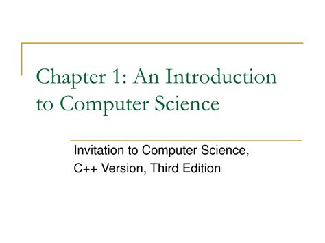 ppt computer science essentials an introduction with algorithms