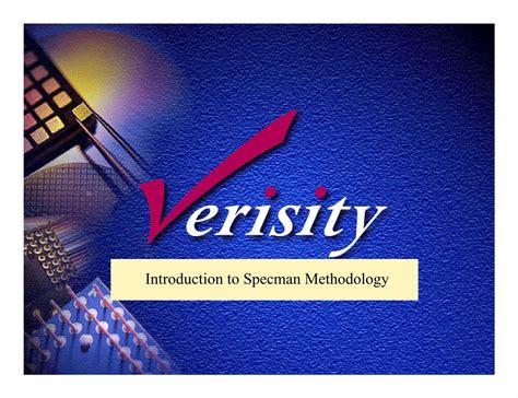 Introduction To Specman Methodology