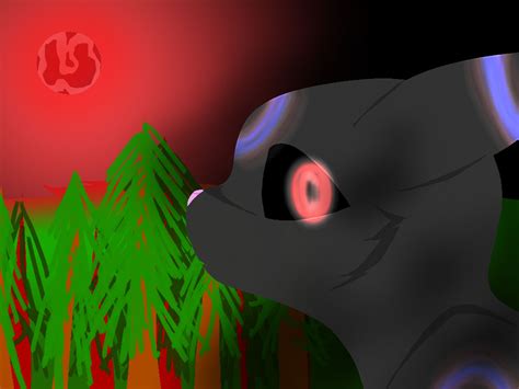 Shiny Shadow Umbreon Red Moon By Emeraldshinymewtwo On Deviantart