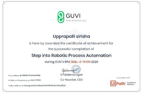 sirisha reddy on linkedin robotic process automation