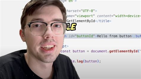 Get Element By Id In Javascript Javascript Youtube