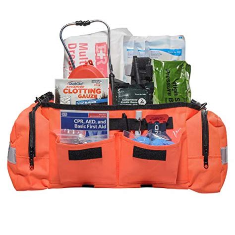 Mfasco First Responder Trauma And Bleeding Kit Emergency Kit 268 Piece Mfasco