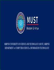 Lecture 10 Adversarial Search Min Max Algorithm Pdf MIRPUR UNIVERSITY