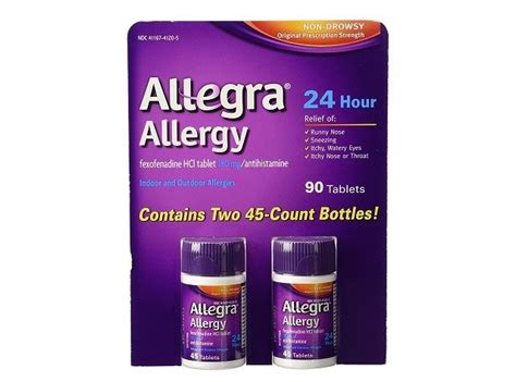 Allegra Vs Zyrtec ¿cual Es La Diferencia