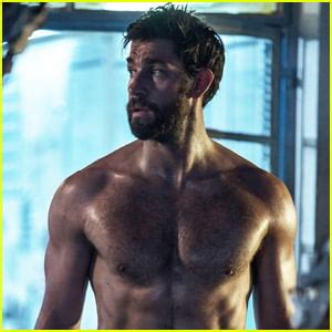 John Krasinski Shows Off Buff Bod In New 13 Hours Photo James Badge