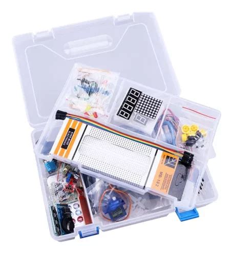 Kit Aprendizaje Arduino Uno R3 Incluye Board Arduino Caja Cuotas