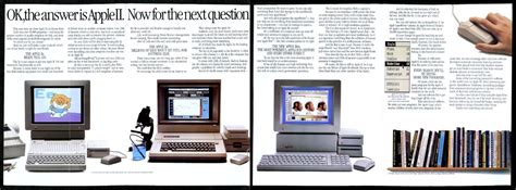 Apple IIgs IIc IIe Computer Vintage Print Advertisement