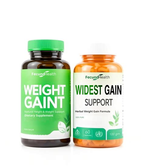 Fecund Health প্রাকৃতিক উপায়ে ওজন বৃদ্ধির সাপ্লিমেন্ট
