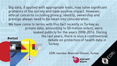 Big Data For Big Impact But Not Only A Positive One European Digital Rights EDRi