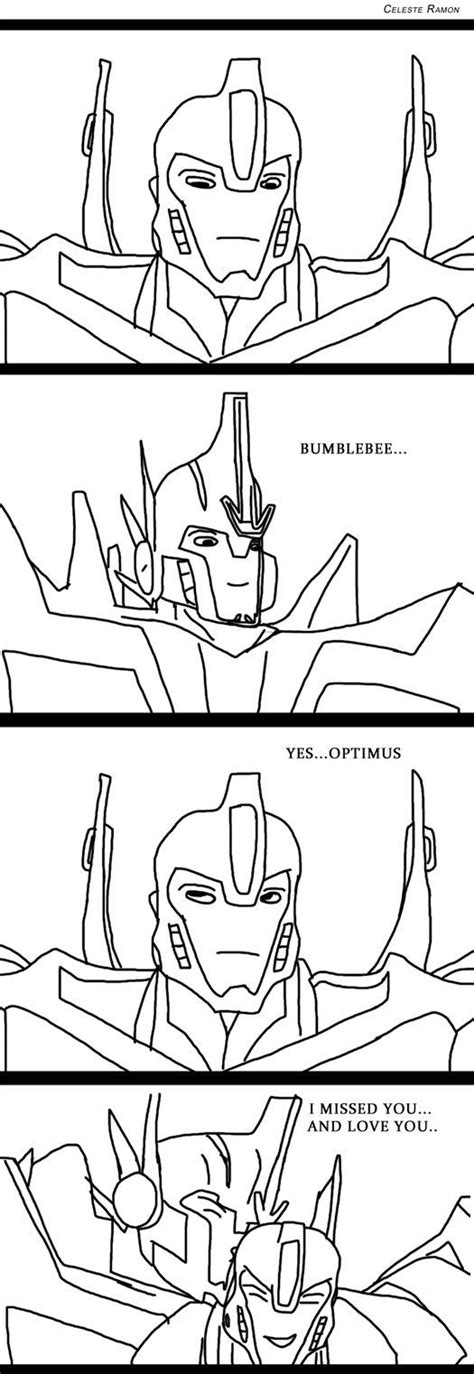 Optimus And Bumblebee Father Love By Celtakerthebest Transformers