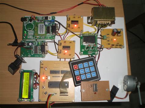prototype of finger print based atm mechine and whether report system