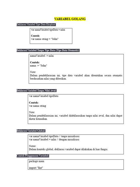 Materi Golang Pdf