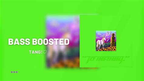 BASS BOOSTED MINO TANG YouTube