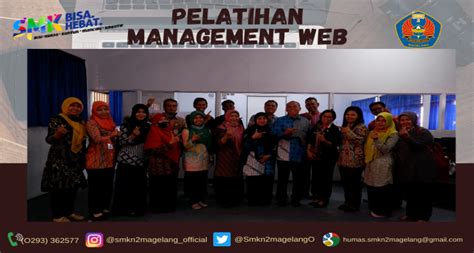 Guru Smk Negeri Magelang Melakukan Pelatihan Management Web Bekerjasama Dengan Ist Akprind
