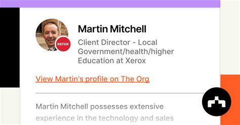 Martin Mitchell Client Director Local Governmenthealthhigher