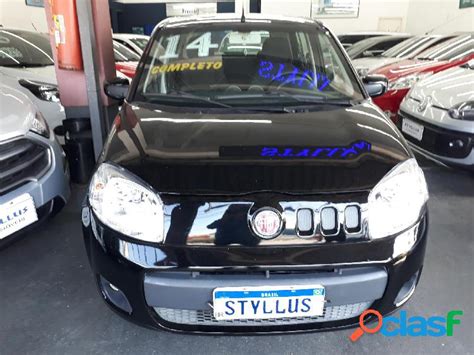 Fiat Uno Economy 1 4 Evo Fire Flex 8v 4p Preto 2014 1 4 Flex Em