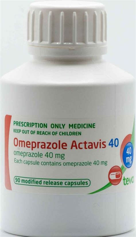 Omeprazole 40mg Cap 90s Seroled Pharmaceuticals