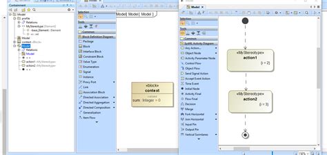 Uml How To Update A Variable In An Activity Diagram During Simulation Stack Overflow