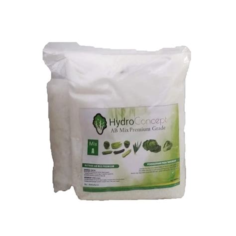 Jual AB Mix Premium Nutrisi Hidroponik Sayuran Daun Liter Bubuk BibitBunga
