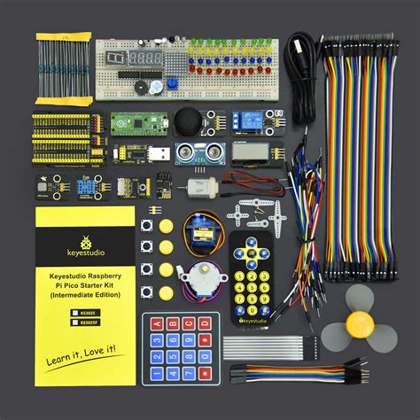 Keyestudio Raspberry Pi Pico Advanced Learning Kit Education DIY Kit