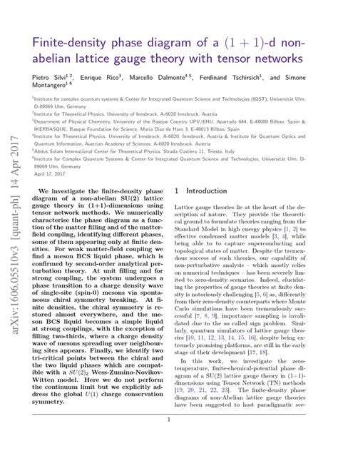 Finite Density Phase Diagram Of A 1 1 D Non Abelian Lattice Gauge