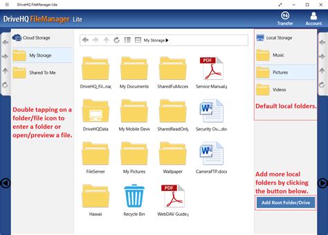 Drivehq Filemanager Lite For Tablets Online Help