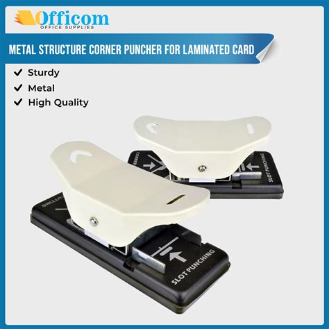 2in1 Heavy Duty Structure Corner Puncher For Laminated Cards Round