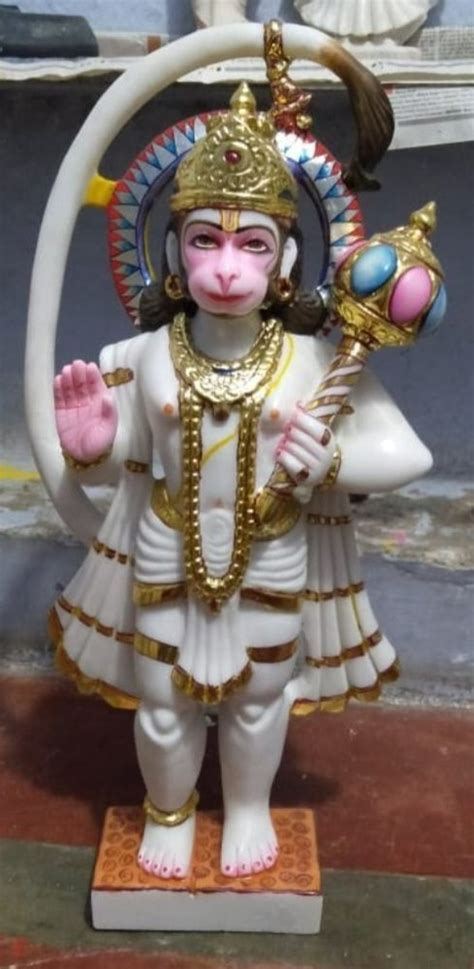 Standing Hanuman Marble Statue Temple At Rs 11500 In Dausa Id