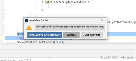 Idea清除缓存 Csdn博客