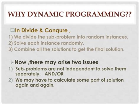 Dynamic Programming Basics Pptx