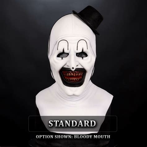 Art The Clown Officially Licensed From Terrifier Silicone Mask