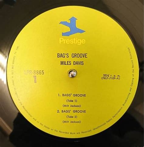 Miles Davis Bags Groove 中古レコード通販買取のアカルレコーズ