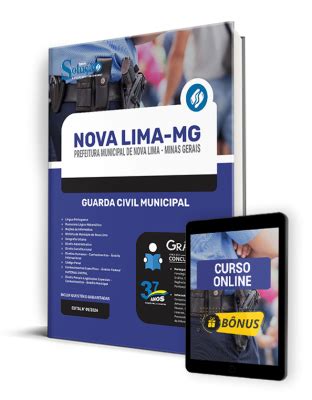 Apostila Prefeitura De Nova Lima MG 2024 Guarda Civil Municipal